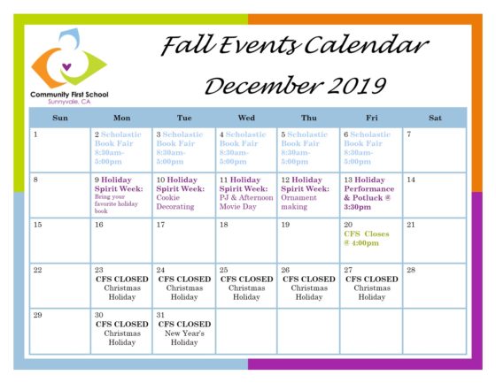 Fall 2019 calendar 3
